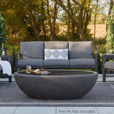 Click here for Real Flame Outdoor 58 Fire Pit Burner Lid  Gray/Bl... prices