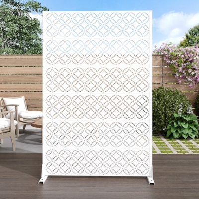 Click here for Dovelina Verano 72 Outdoor Coin Pattern Privacy Sc... prices