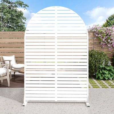 Click here for Dovelina Verano 72 Outdoor Louvered Pattern Privac... prices