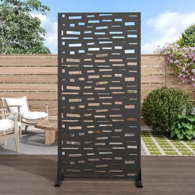 Dovelina Verano 72" Outdoor Abstract Pattern Privacy Screen | Ashley