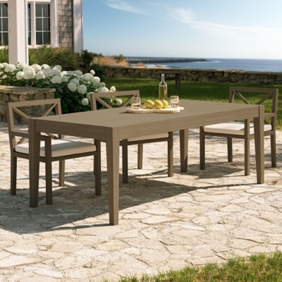 Click here for Modway Northlake Outdoor Dining Table  Weathered G... prices