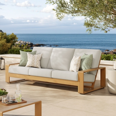 Click here for Modway Lirienne Outdoor Sofa  Ivory/Natural prices