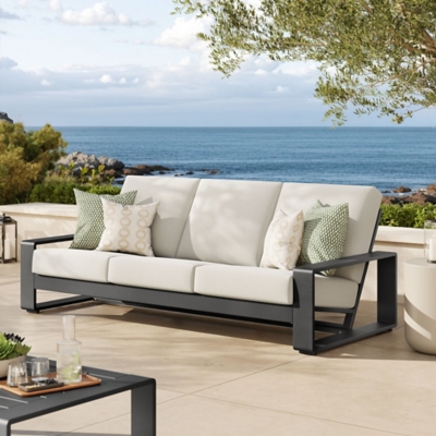 Click here for Modway Lirienne Outdoor Sofa  Cream Gray/Black prices