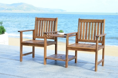 Click here for Halsted Twin Seat Outdoor Bench   Teak prices