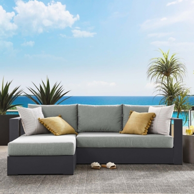 Click here for Modway Tahoe 2-Piece Outdoor Left-Facing Sectional... prices