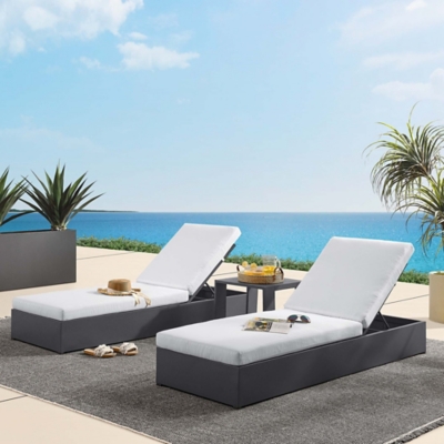 Click here for Modway Tahoe Outdoor 2 Chaise Lounge and Side Tabl... prices