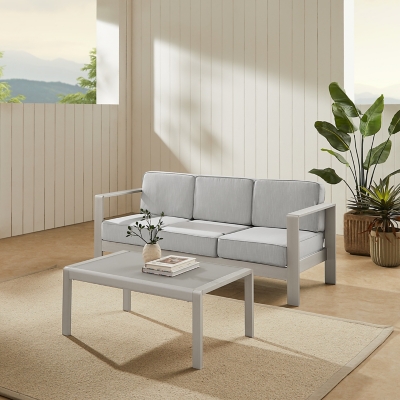 Click here for Linon Rosemary Outdoor Sofa and Coffee Table Set... prices