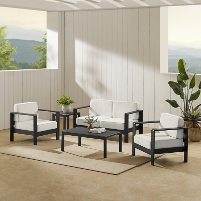 Click here for Linon Rosemary Outdoor Loveseat Conversation Set... prices