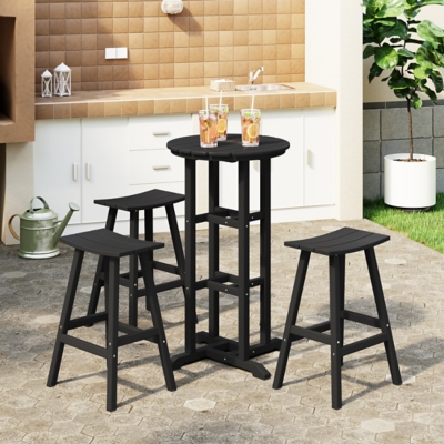 Click here for Westin Furniture Otto Outdoor Bar Table and 3 Bar... prices