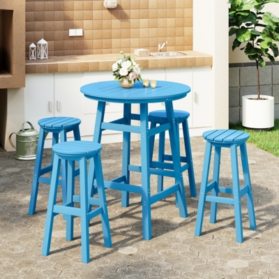 Click here for Westin Furniture Otto Outdoor Bar Height Bar Table... prices