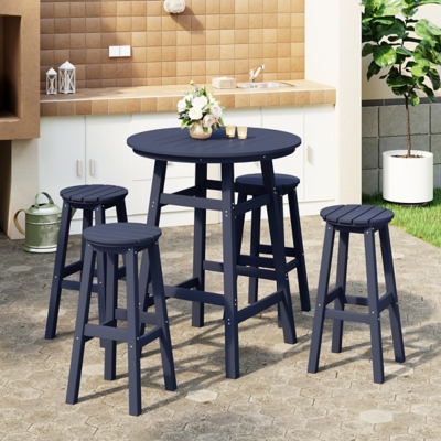 Click here for Westin Furniture Otto Outdoor Bar Height Bar Table... prices