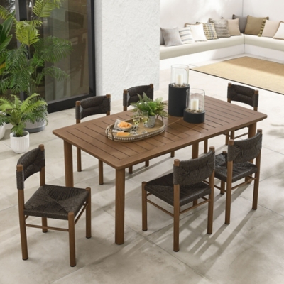 Click here for Modway Parkland Outdoor Dining Table and 6 Chairs... prices