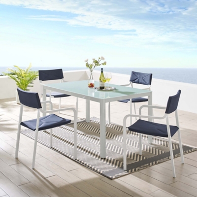 Click here for Modway Raleigh Outdoor Dining Table and 4 Chairs... prices