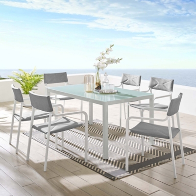 Click here for Modway Raleigh Outdoor Dining Table and 6 Chairs... prices