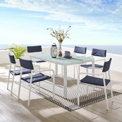 Click here for Modway Raleigh Outdoor Dining Table and 6 Chairs... prices