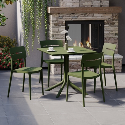 Click here for Westin Furniture Frond & Form Outdoor Square Dinin... prices