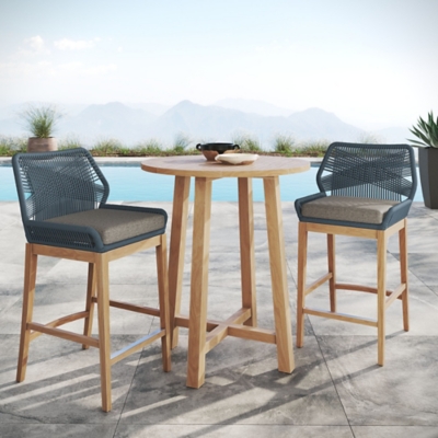 Click here for Modway Wellspring Outdoor Bar Table and 2 Bar Stoo... prices