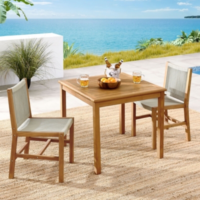 Click here for Modway Vienna Outdoor Dining Set With 2 Armless Ch... prices