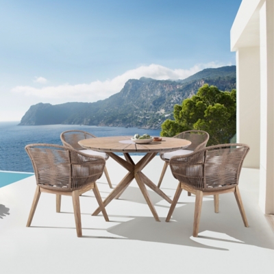Click here for Armen Living Tutti Frutti Outdoor Dining Table and... prices