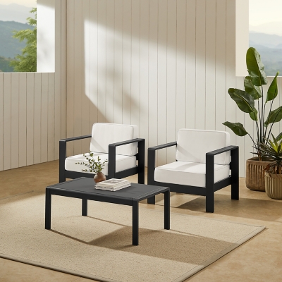 Click here for Linon Rosemary Outdoor Lounge Chair and Coffee Tab... prices