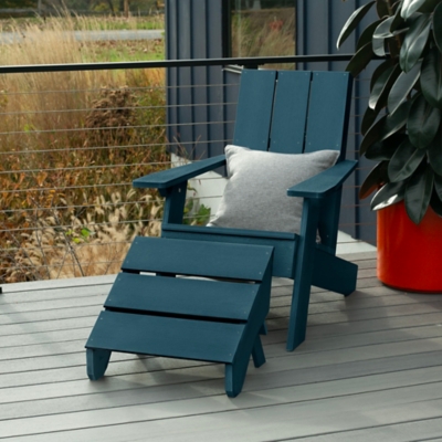 Click here for Highwood Italica Outdoor Adirondack Chair with Ott... prices