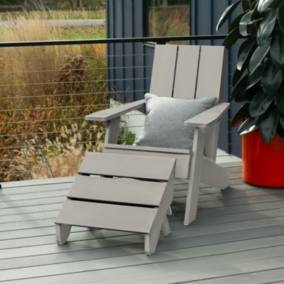 Click here for Highwood Italica Outdoor Adirondack Chair with Ott... prices