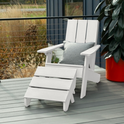 Click here for Highwood Italica Outdoor Adirondack Chair with Ott... prices