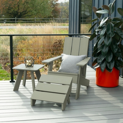 Click here for Highwood Italica Outdoor Adirondack Chair with Ott... prices