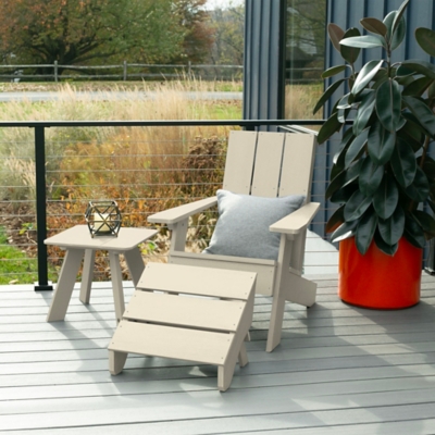 Click here for Highwood Italica Outdoor Adirondack Chair with Ott... prices