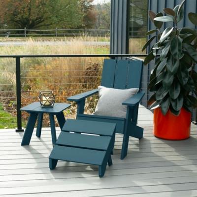 Click here for Highwood Italica Outdoor Adirondack Chair with Ott... prices