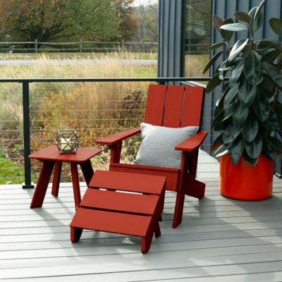 Click here for Highwood Italica Outdoor Adirondack Chair with Ott... prices