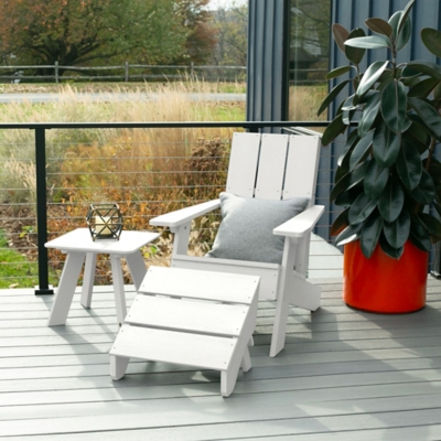 Click here for Highwood Italica Outdoor Adirondack Chair with Ott... prices