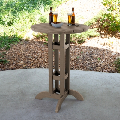 Click here for Highwood Lehigh Outdoor Round Dining Table  Woodla... prices