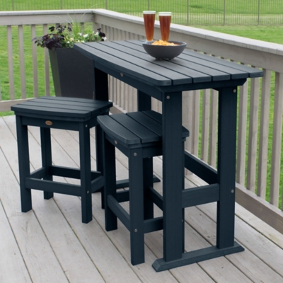 Click here for Highwood Lehigh Outdoor Dining Table and 2 Chairs... prices