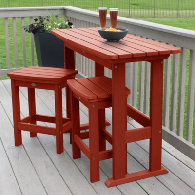 Click here for Highwood Lehigh Outdoor Dining Table and 2 Chairs... prices