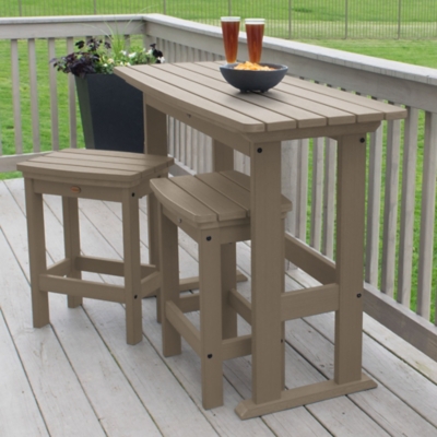 Click here for Highwood Lehigh Outdoor Dining Table and 2 Chairs... prices