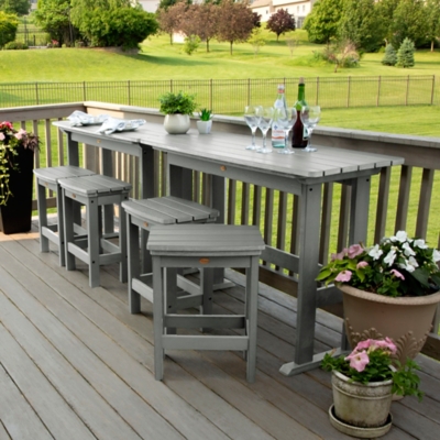 Click here for Highwood Lehigh Outdoor Dining Table and 5 Chairs... prices