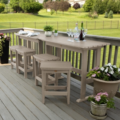 Click here for Highwood Lehigh Outdoor Dining Table and 5 Chairs... prices