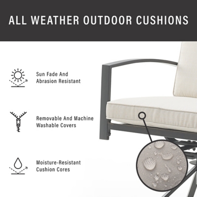 Click here for Crosley Furniture Kaplan Outdoor Swivel Dining Cha... prices