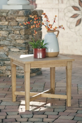 Click here for Carter Hall Outdoor End Table  Beige prices