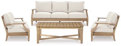 Click here for Carter Hall Outdoor Sofa with 2 Lounge Chairs and... prices
