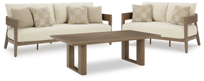 Click here for Serene Bay Outdoor Sofa and Loveseat with Coffee T... prices