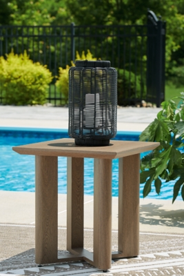 Click here for Serene Bay Outdoor End Table  Dark Brown prices