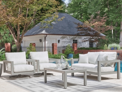 Click here for Moonlight View Outdoor Loveseat and 2 Lounge Chair... prices