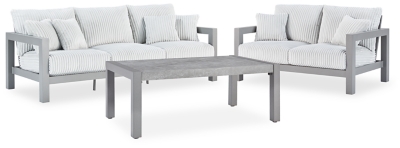 Click here for Moonlight View Outdoor Sofa and Loveseat with Coff... prices