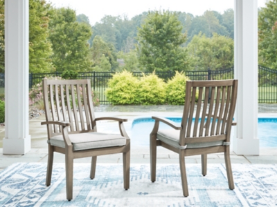 Click here for Rainier Ranch Outdoor Arm Chair with Cushion (Set... prices