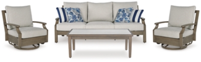 Click here for Rainier Ranch Outdoor Sofa and 2 Chairs with Coffe... prices