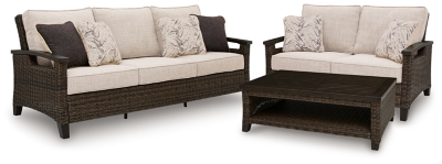 Click here for Drakes Beach Outdoor Sofa and Loveseat with Coffee... prices
