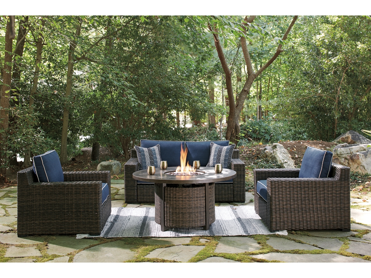 Ashley paradise trail fire pit store