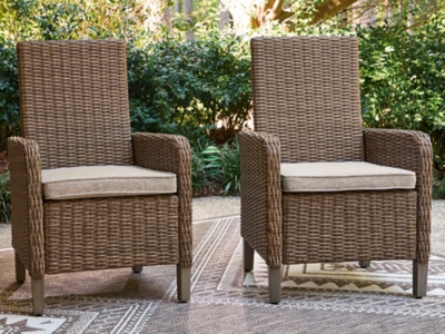 Click here for Revare Beach Arm Chair with Cushion (Set of 2)  Be... prices